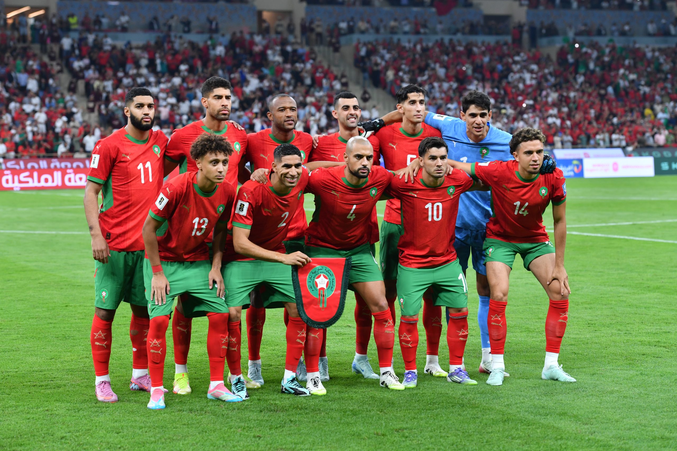 Morocco has moved up one spot to 11th in the latest FIFA men’s