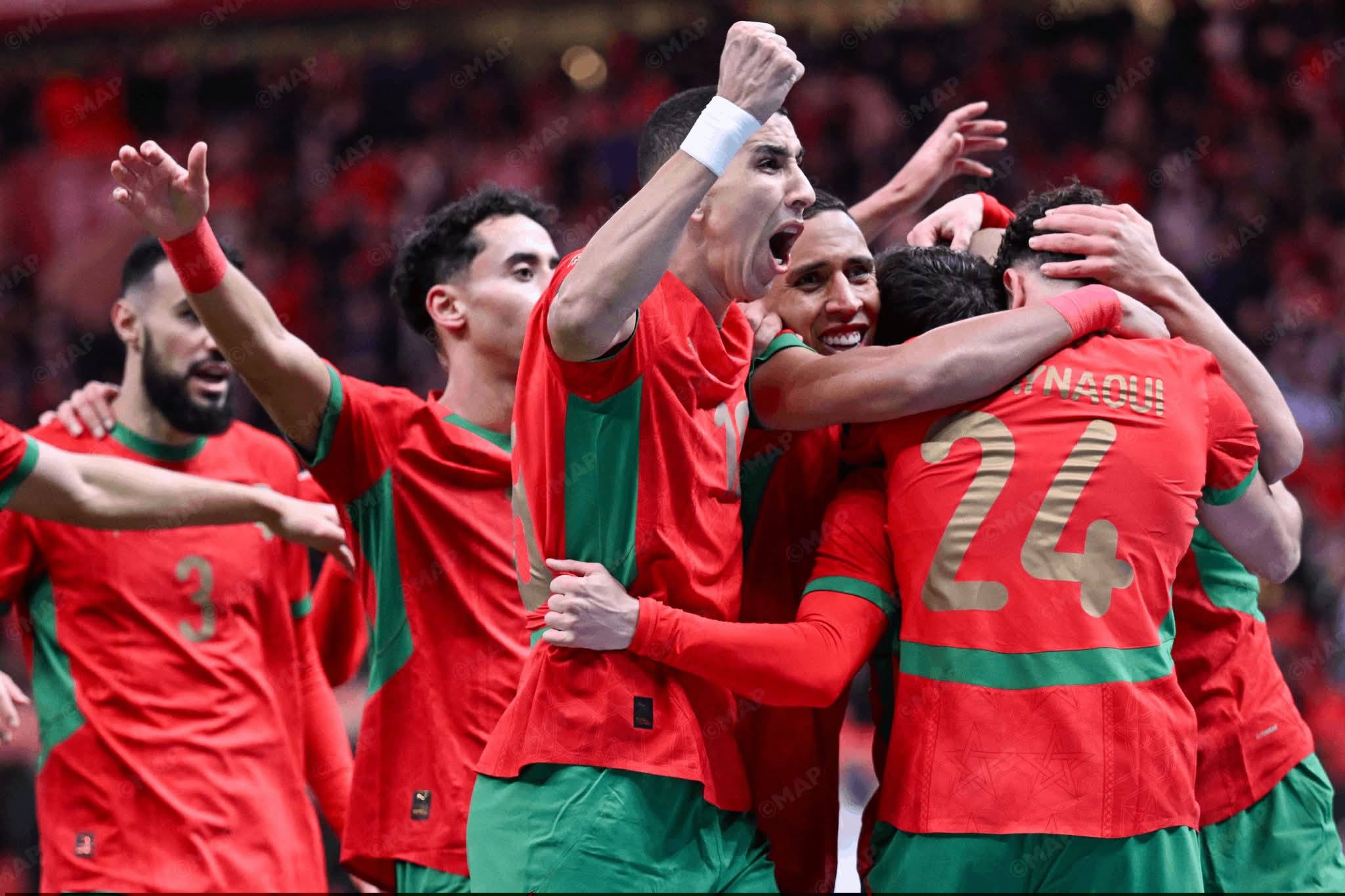 The Moroccan national football team defeated